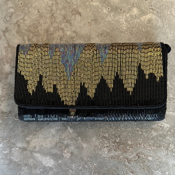 DLS International | Bags | Dls International Vintage Beaded Clutch ...